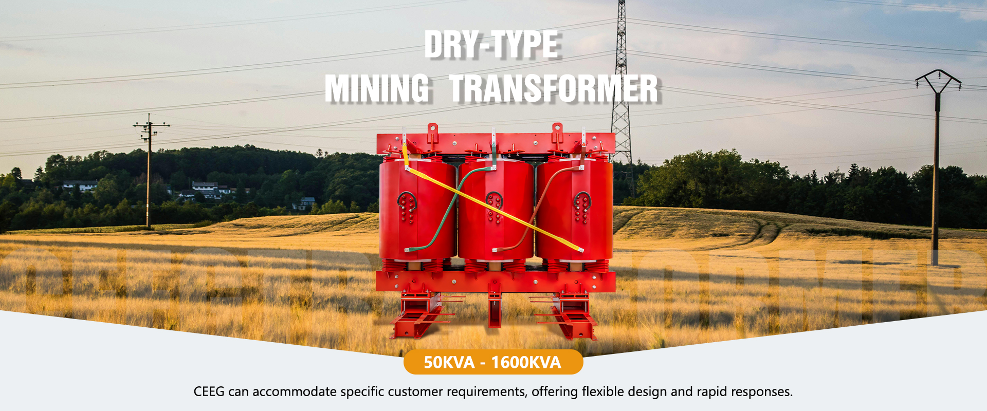 CEEG Dry-Type Mining Transformers KKSG Series Power Transformer ...